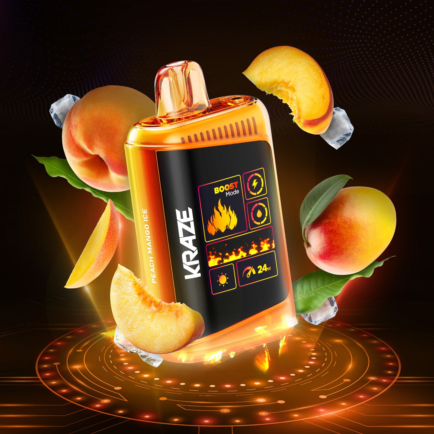Kraze 20K - Peach Mango Ice