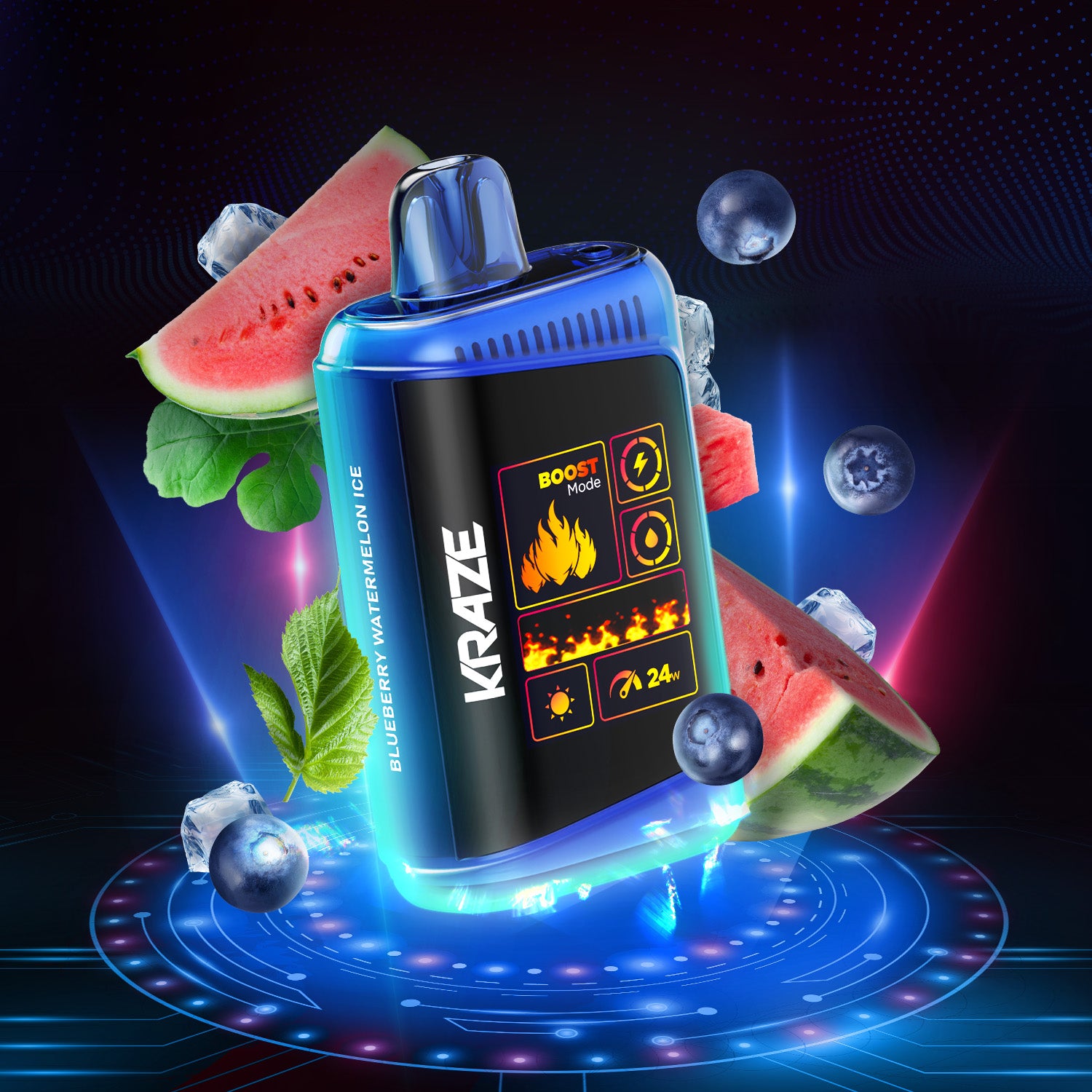 Kraze 20K - Blueberry Watermelon Ice