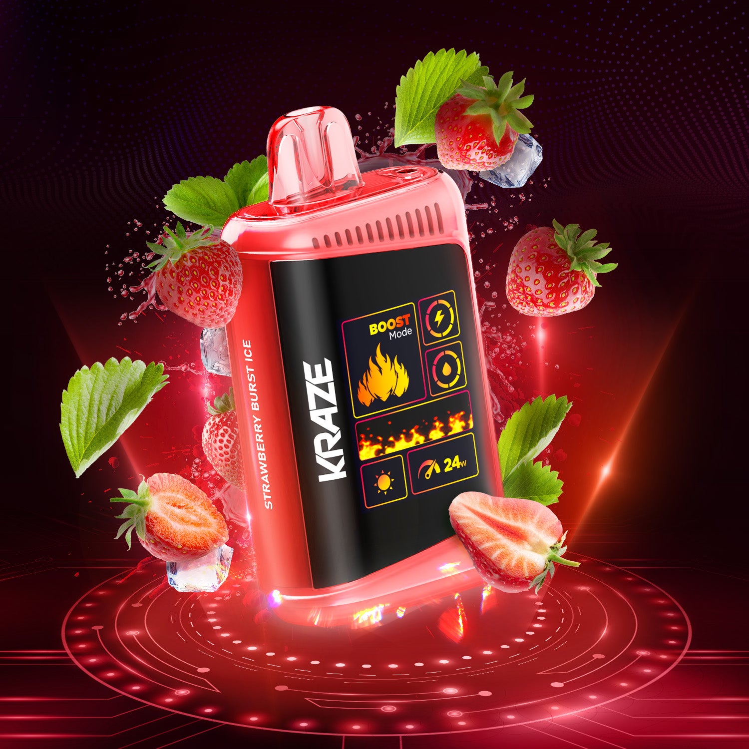Kraze 20K - Strawberry Burst Ice